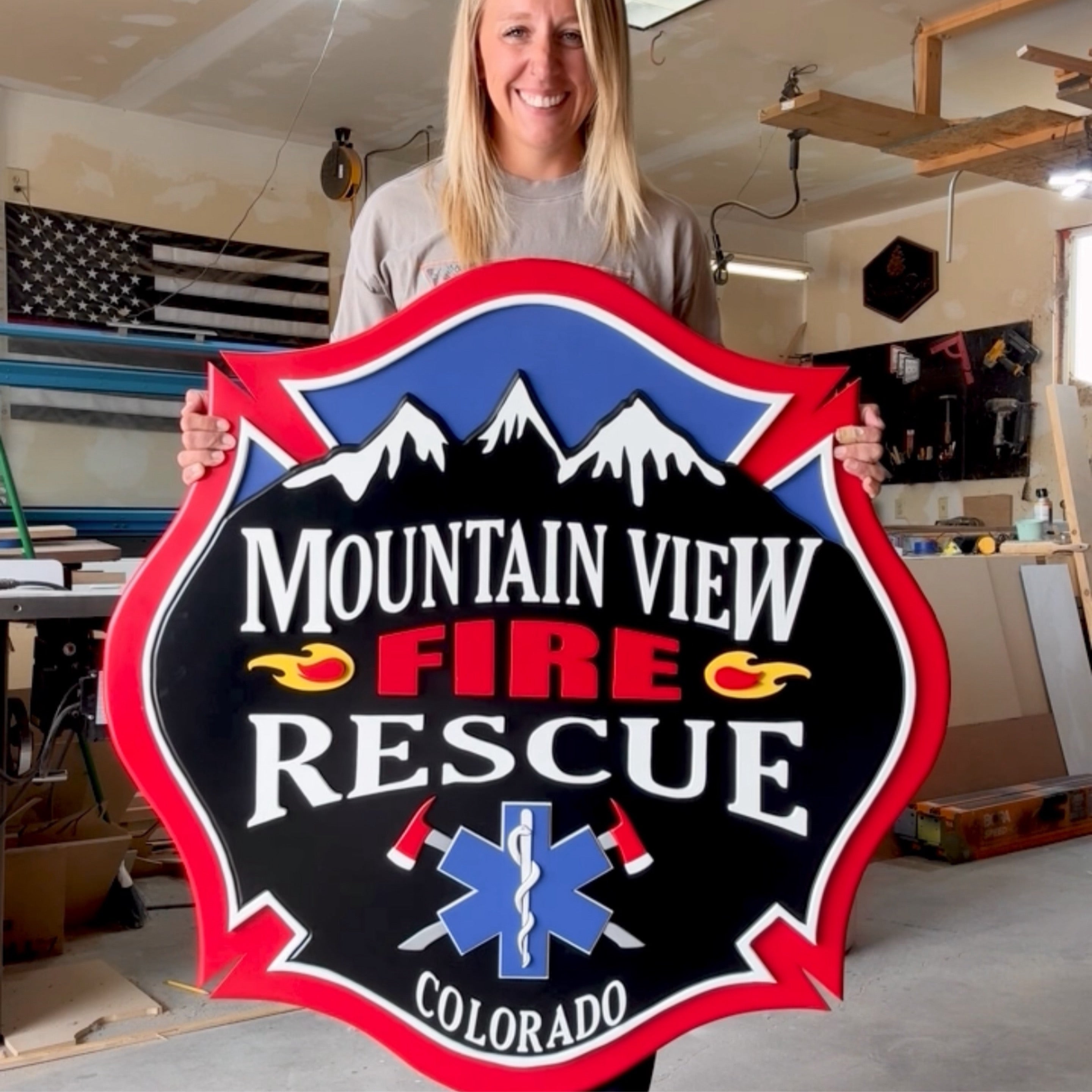 Fire Department Logo | SweetPineDesigns
